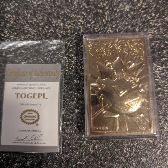 Games | Togepi 23k Gold Pokemon Card | Poshmark